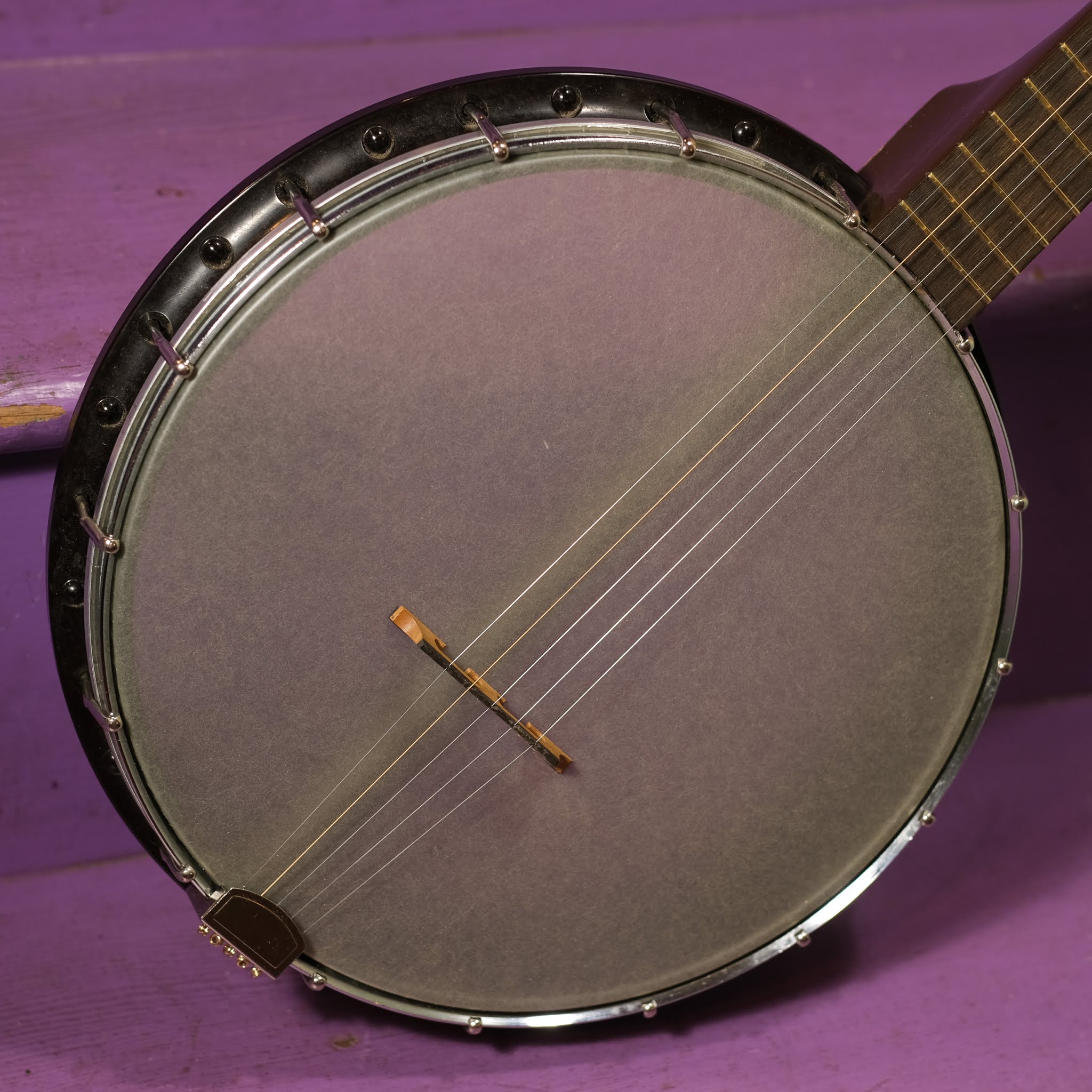 1960s Harmony Reso-Tone 5-String Banjo