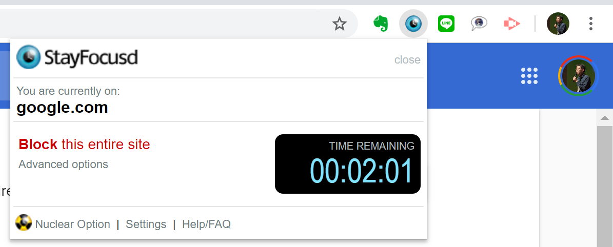 Stayfocusd 控制不自覺時間浪費，經典專注練習工具使用技巧
