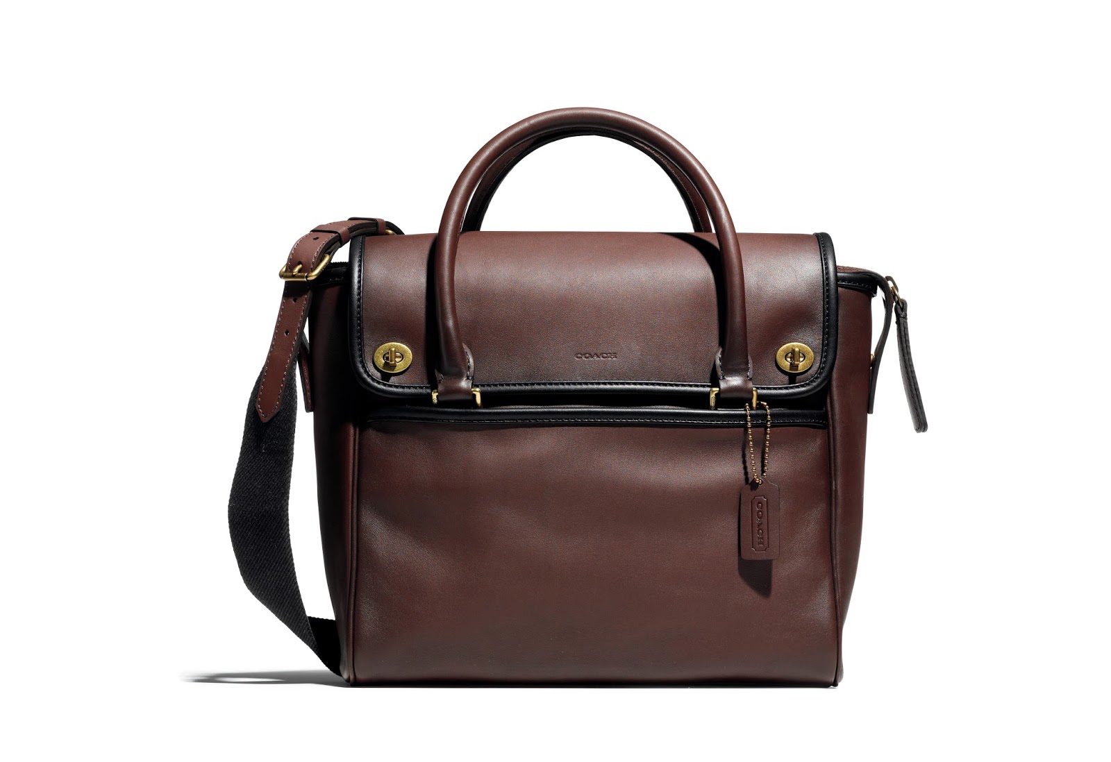 Men's Fashion & Style Aficionado: Coach: The Rise Of The Man Bag - Mark ...