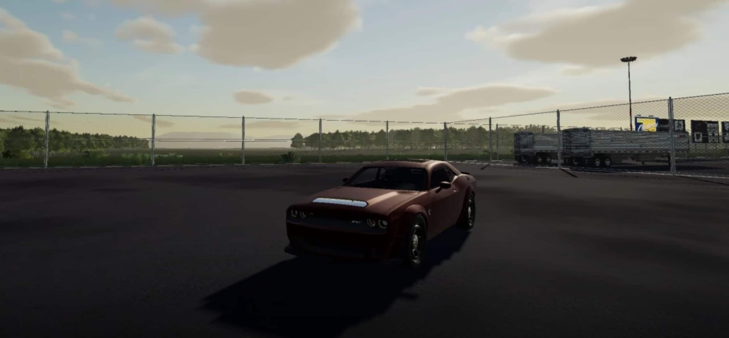 FS19 Dodge Demon v1.0 - FS 19 & 22 USA Mods Collection
