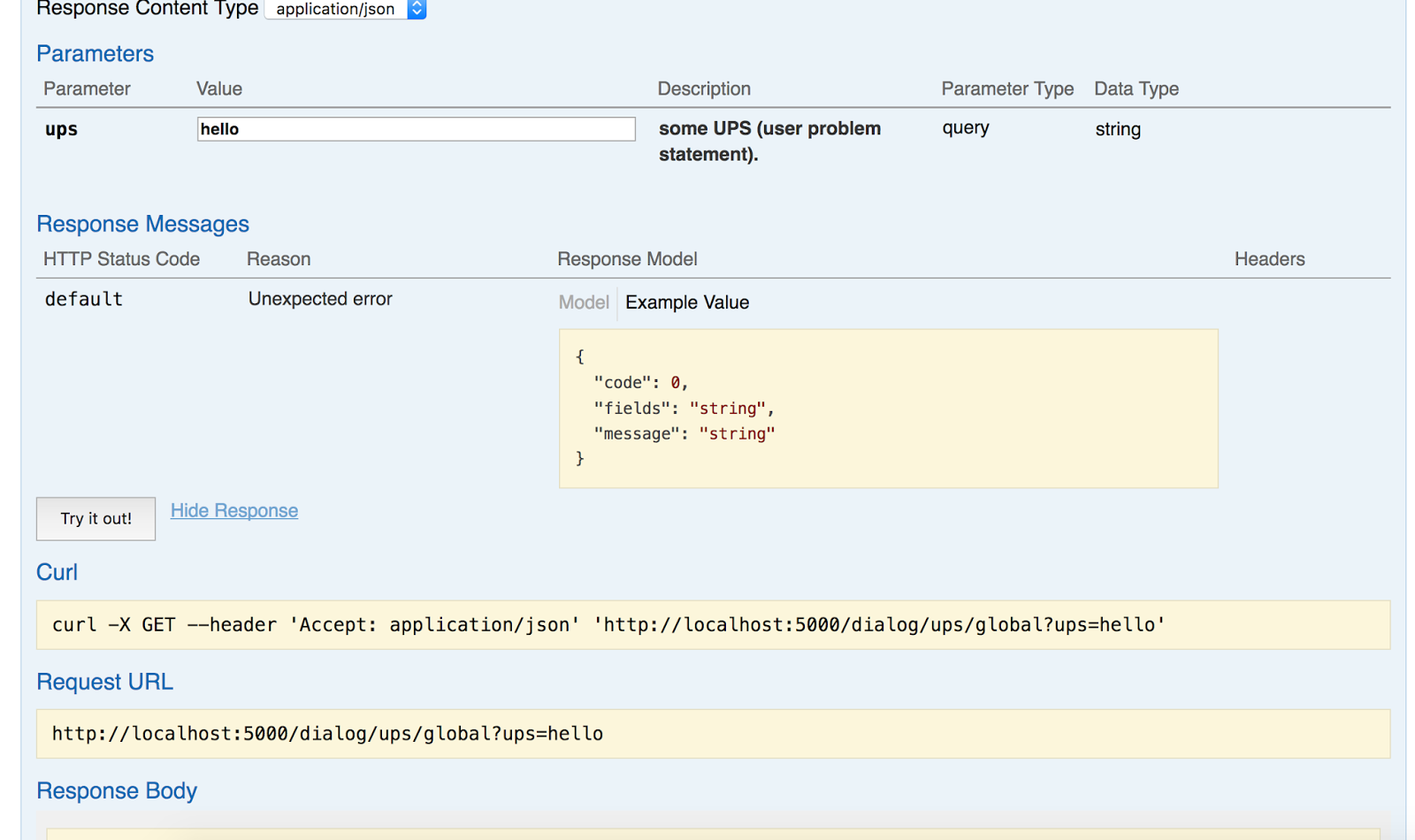 Db Swagger And Flask Tutorial
