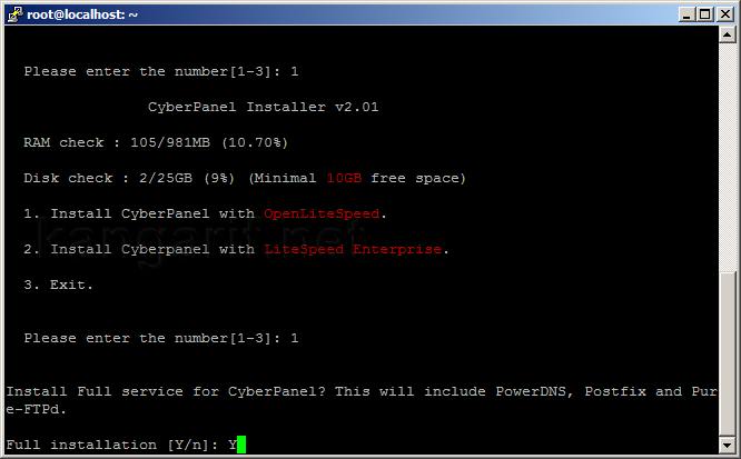 Cara Install CyberPanel di VPS Ubuntu 20.04 - Kangarif.net Cara Install CyberPanel di VPS Ubuntu 20.04 - Kangarif.net