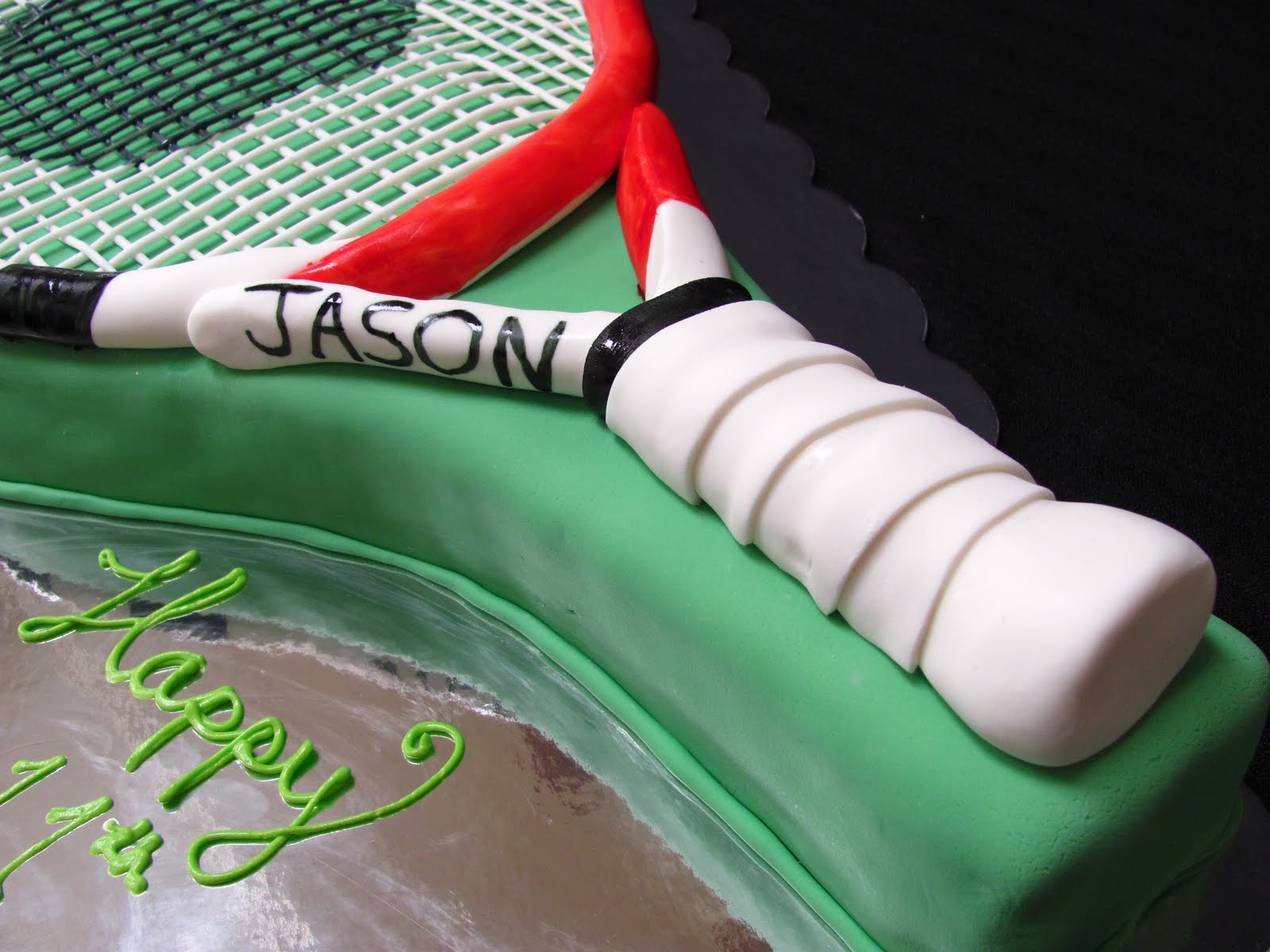 Tennis Racquet Cake – Cake Done Right