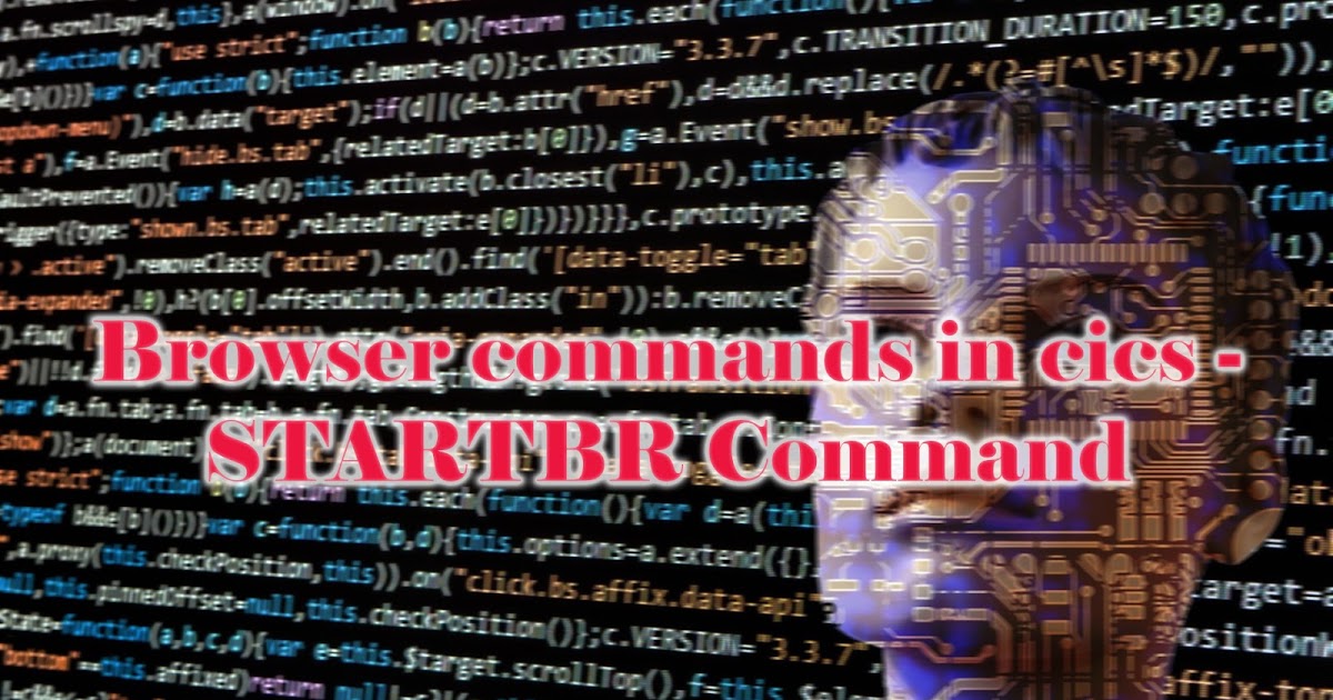 Browser commands in cics - STARTBR Command - Mainframe230