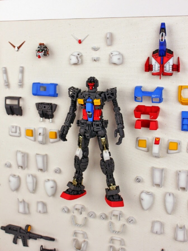 Custom Build: MG 1/100 RX-78-2 Gundam Ver. 2.0 Frame Presentation