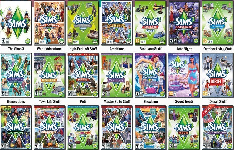 THE SIMS COMPLETOS : THE SIMS 3