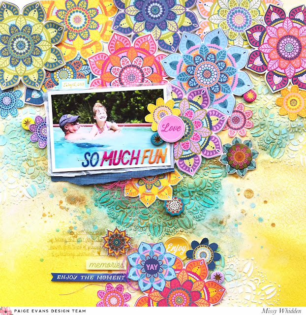 So Much Fun Layout by Missy Whidden | Paige Taylor Evans