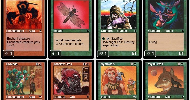 Magic the Gathering Adventures: Legacy Stangg Casual Deck