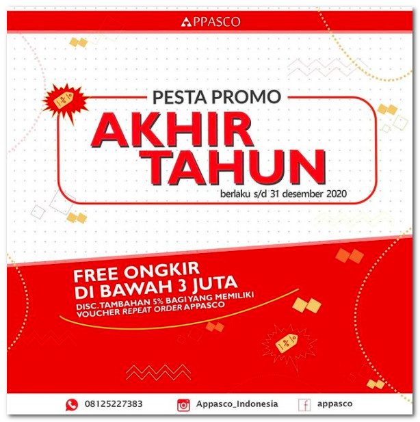 Pesta Promo Akhir Tahun – Promo - Appasco Indonesia