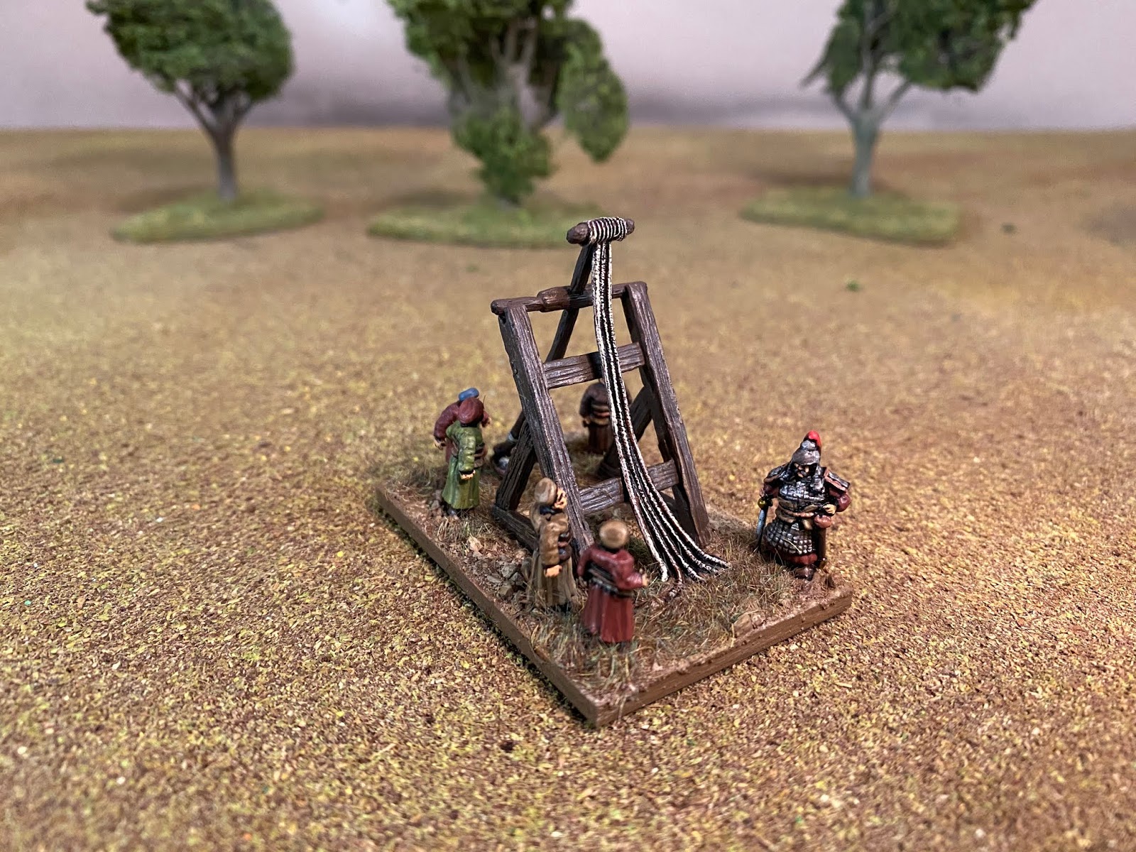 This Life in Lead: 15mm Tibetan Rope-pull Stone-throwers