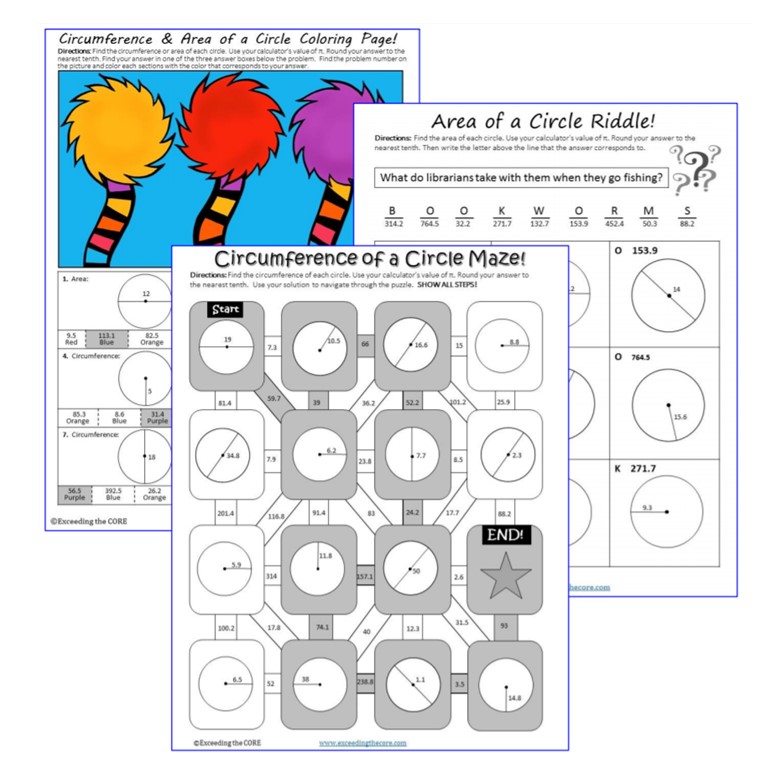 Exceeding the CORE: 7th Grade Math COMMON CORE Assessments, Warm-Ups ...