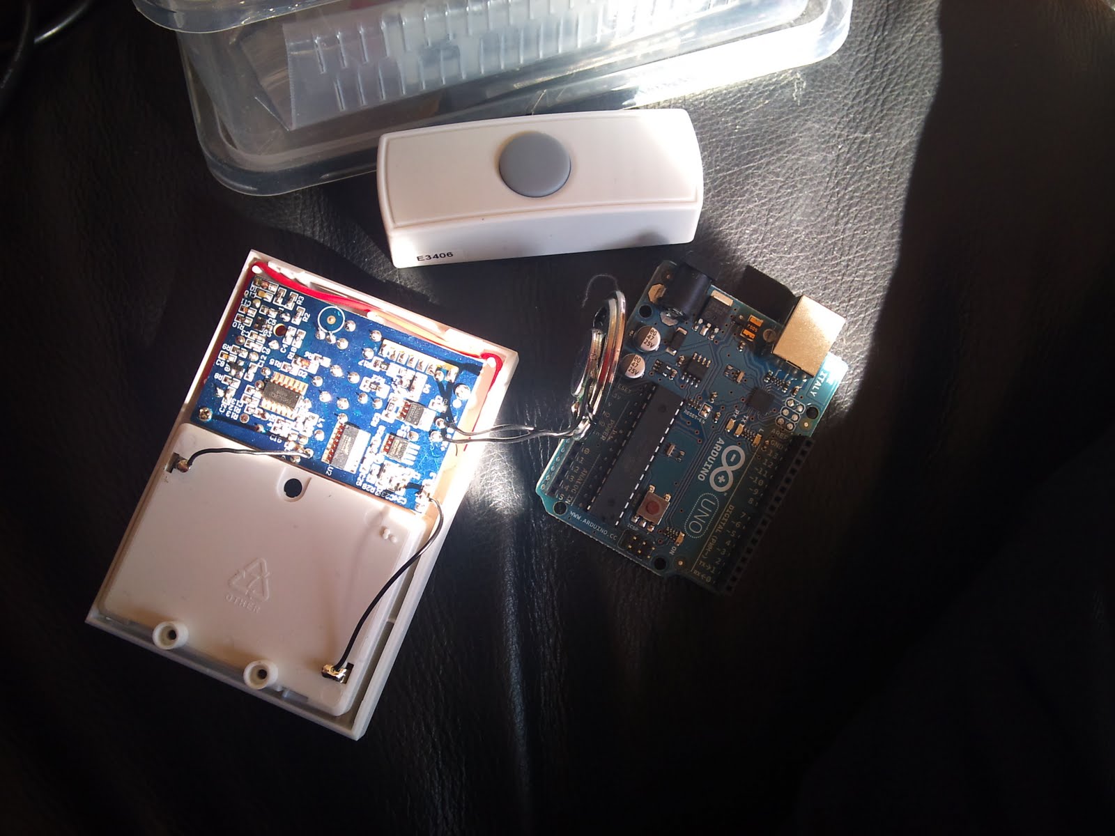 My Projects: The Arduino, Doorbell project - Part 1 Hardware