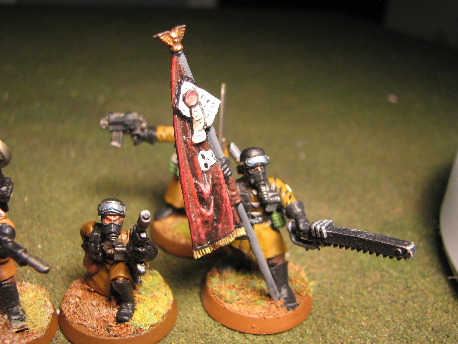 15mm Sci Fi Small Soldiers: Warhammer 40K Imperial Guard Steel Legion ...