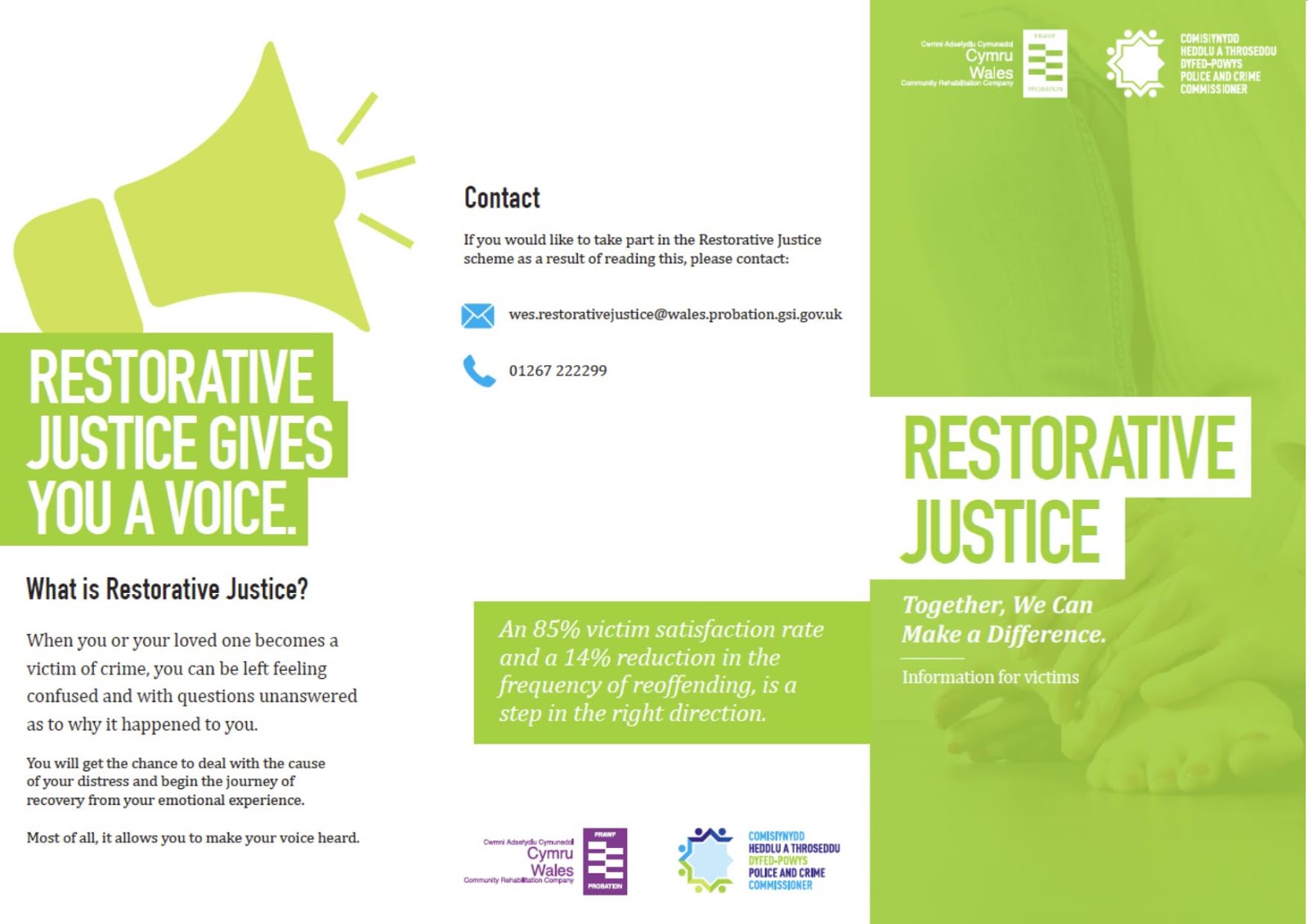 PAVO Children & Families Network: Restorative Justice Leaflets