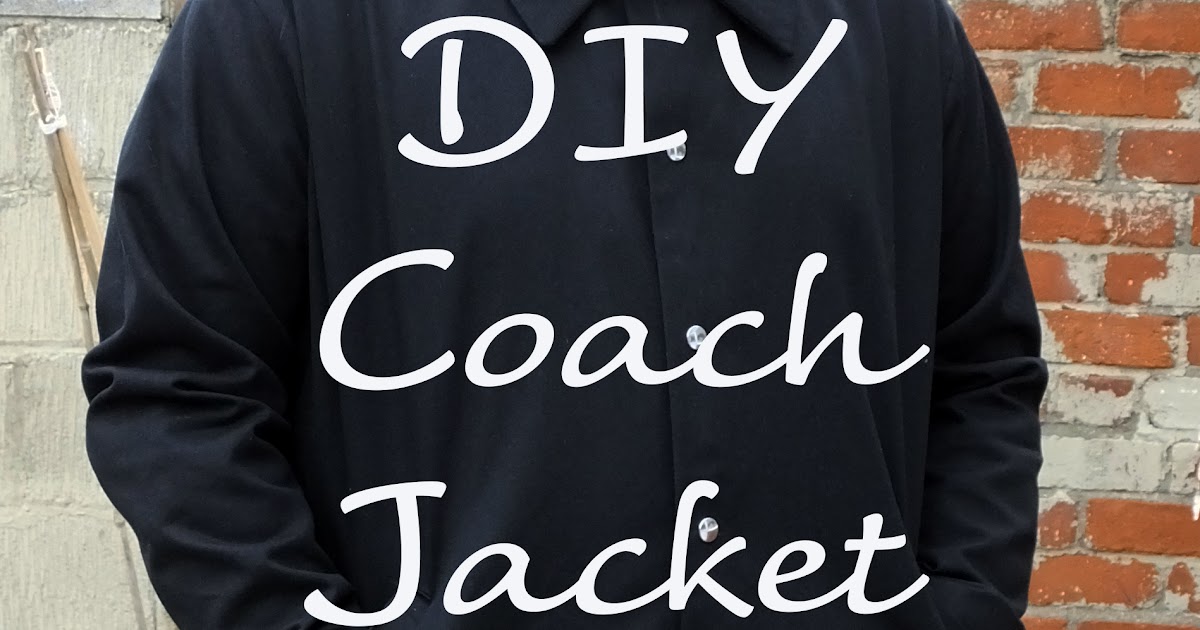 ragbags and gladrags - Made by the Sea: Coach Style Jacket - DIY (Free ...