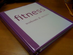 Tips From A Mom of 3: DIY Fitness & Exercise Binder