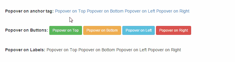 Examples To Use Bootstrap Popover In Aspnet ~ Aspnetcnetvbnetmvcjqueryjavasciptajax 3442