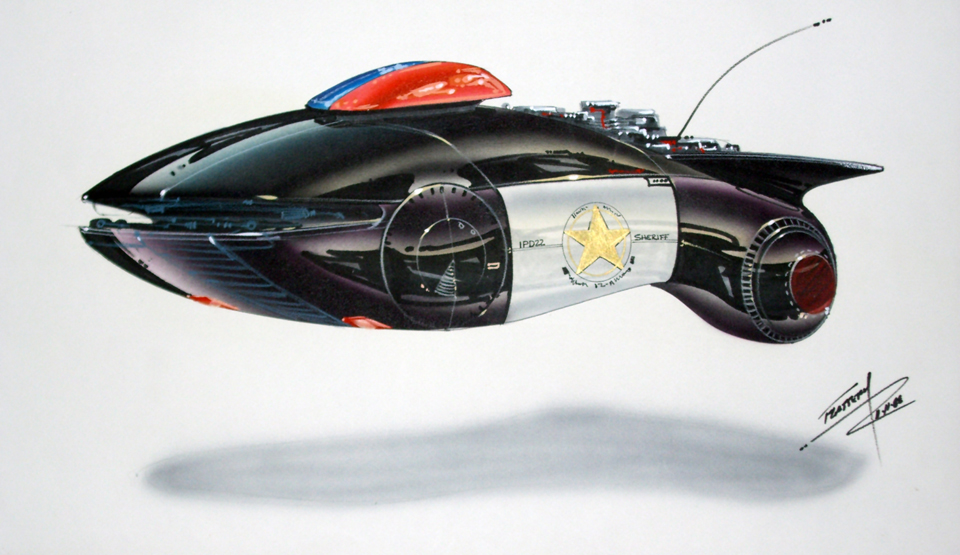 BACK TO THE FUTURE 2 Concept Art by Tim Flattery « Film Sketchr