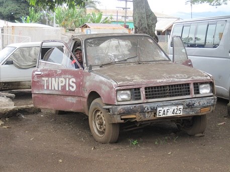A Pride of A Tribe : Photographs of the remains of the red utility used ...