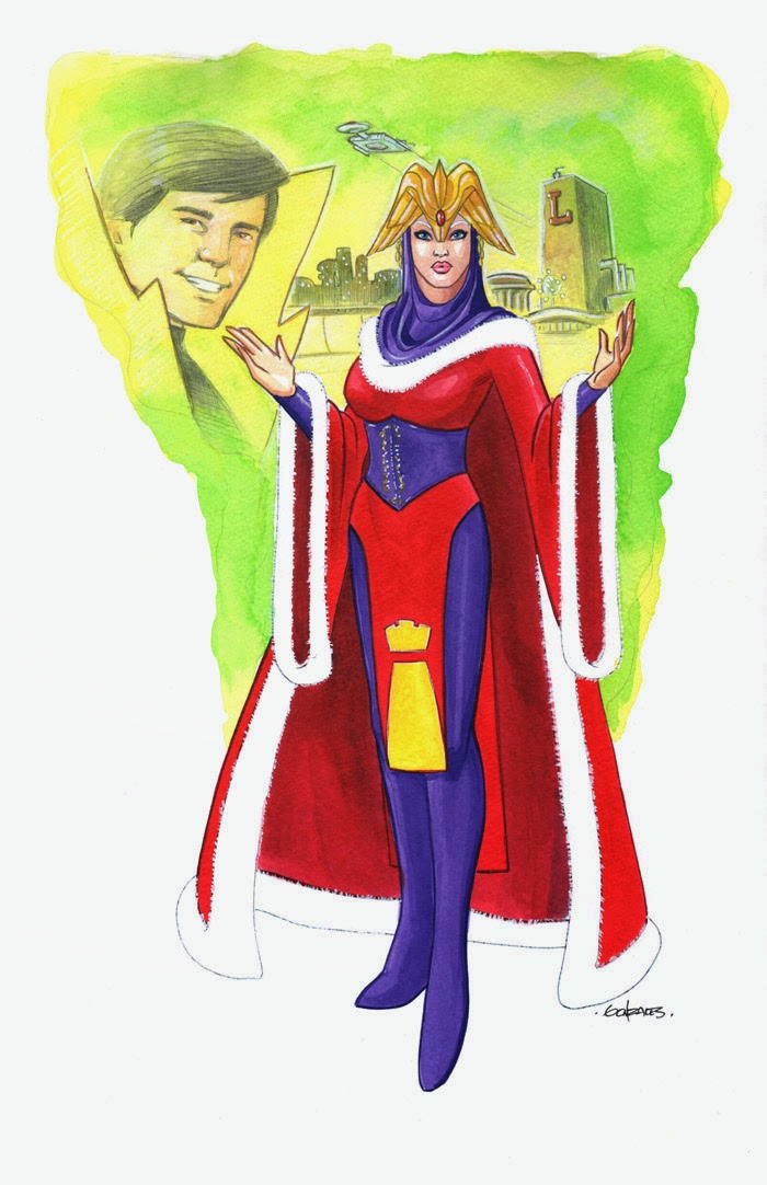 Gene Gonzales' Sketches & Other Silly Stuff: Queen Projectra - Legion ...