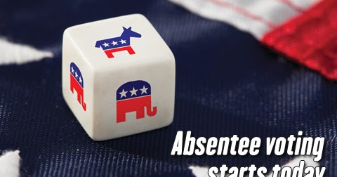 The Press Online: Absentee voting begins today