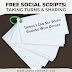 Free Printable Turn Taking & Sharing Social Scripts for Kids | And Next ...