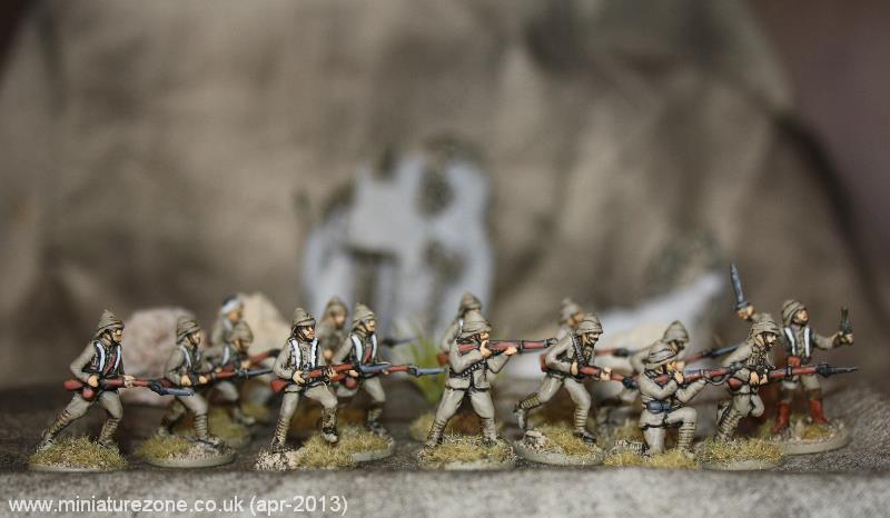 oneseventytwoscale.com: Strelets Colonial British Infantry