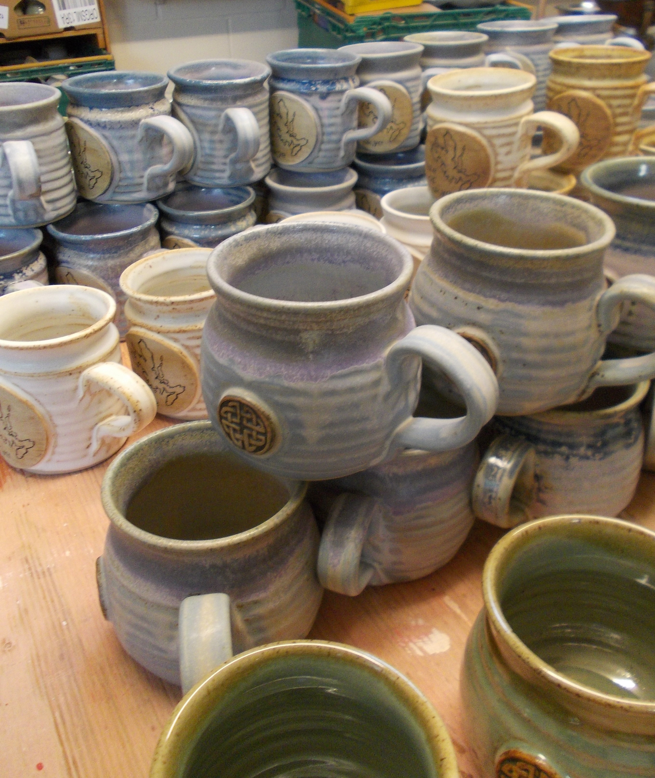 Fangfoss Pottery: Is this the shop with the best view?