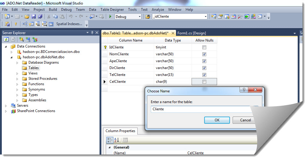 ADO.Net - Recuperar datos con DataReader
