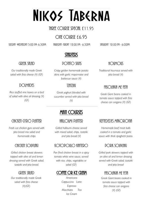 The Secret Diner: Nikos Taberna