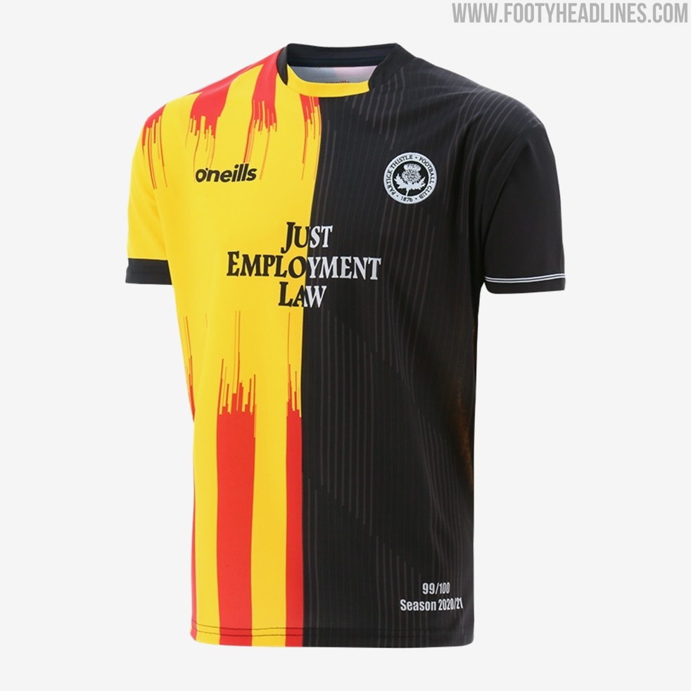 Limited-Edition Partick Thistle 20-21 Mash-Up Kit Released - Footy ...