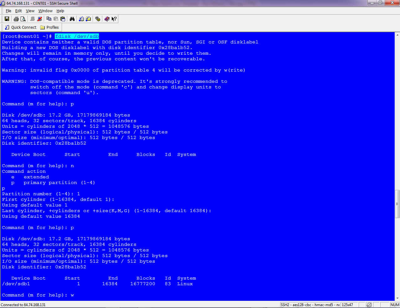 The Root Uid Adding Scsi Storage To A Redhat Or Centos Without Rebooting