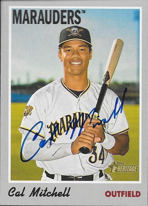 foul bunt: TTM Success - Cal Mitchell