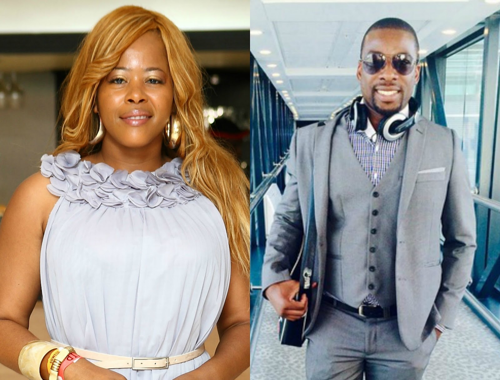 Muvhango actor Lesley Musina and girlfriend Andile Gaelisiwe madly in ...