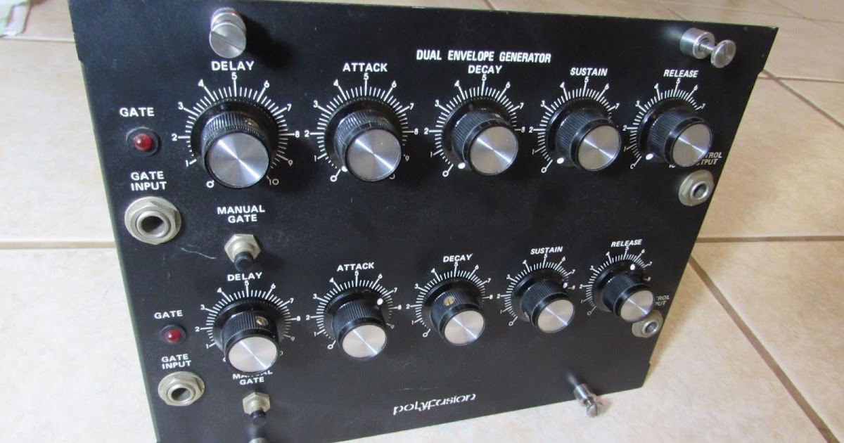 MATRIXSYNTH: PolyFusion 2046 Envelope Generator Vintage Synthesizer Module SN 7612