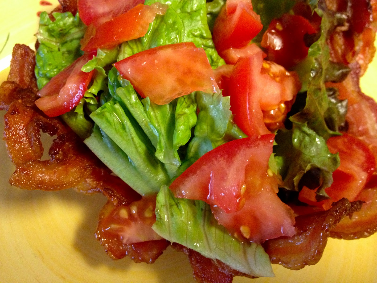 From Pasta to Paleo: Bacon Bowl BLT's