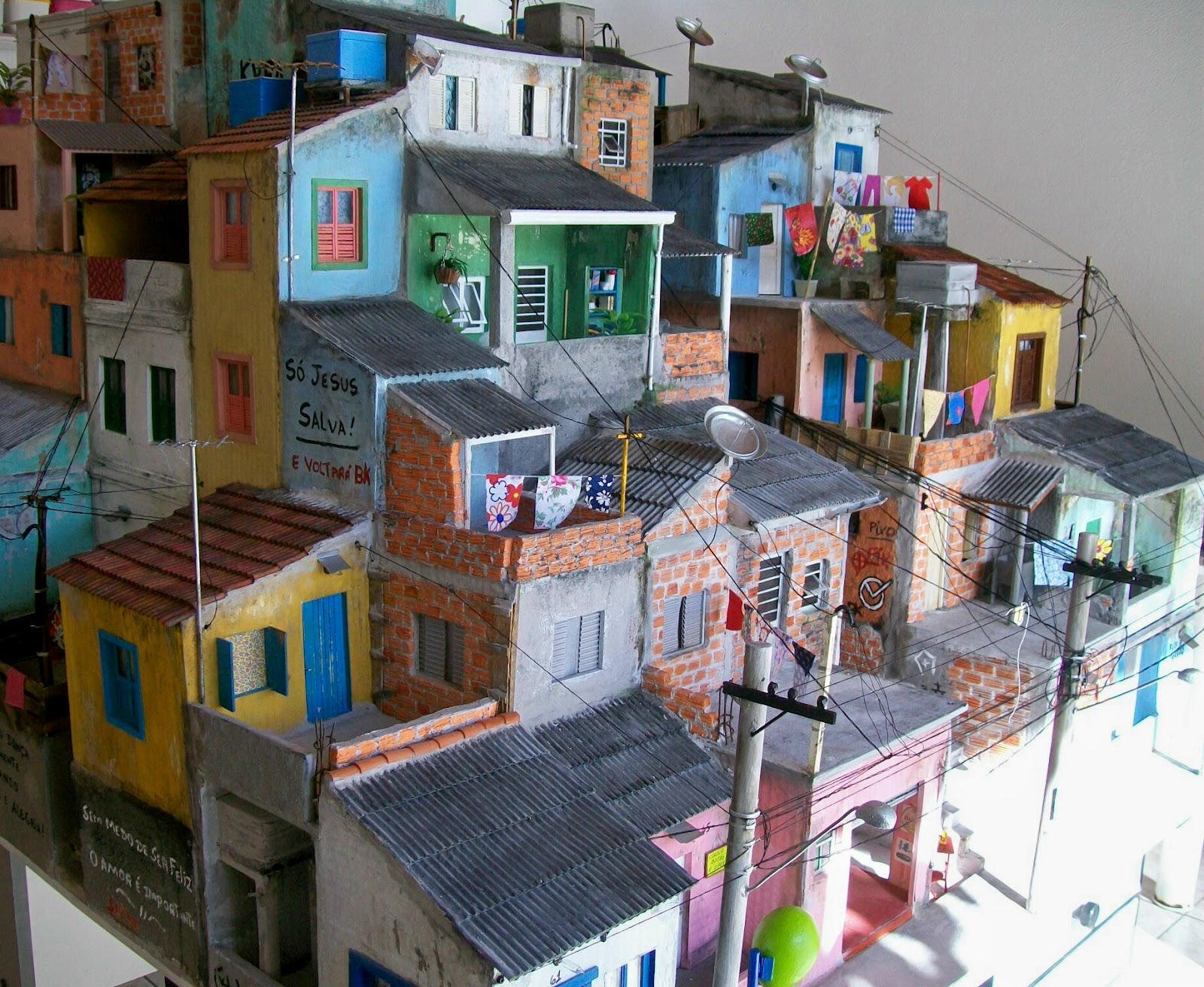 Casa do Imaginário : Maquete de Favela