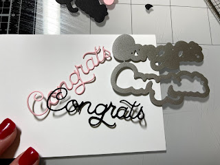 Dies R Us: Quick and Easy Congratulation cards!
