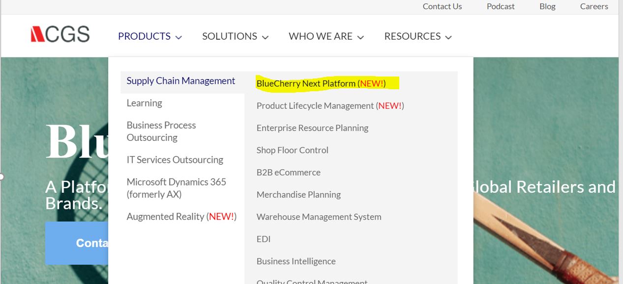 CGS Announces BlueCherry Next Platform, Bringing a Digital-First Supply ...