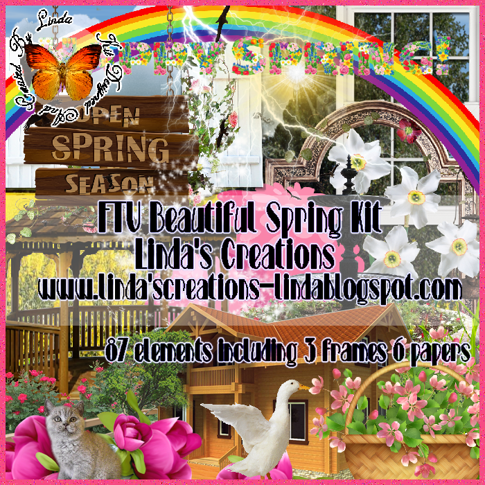 Topper psp wensjes: Beautiful Spring.