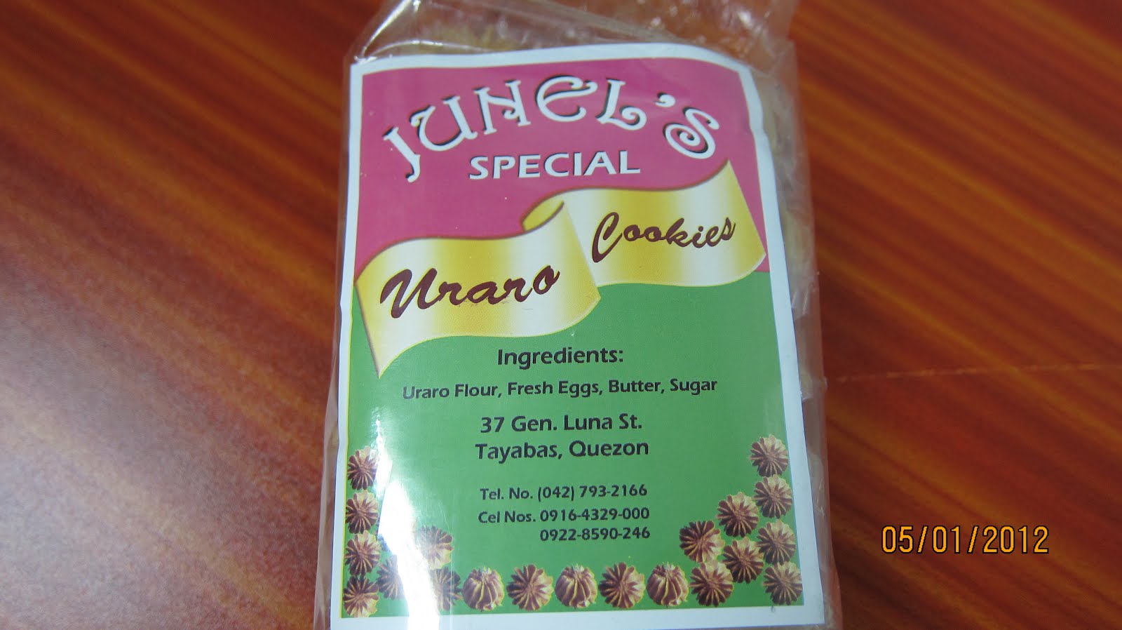 Kain Galore: Quezon's Uraro (Arrowroot) Cookies