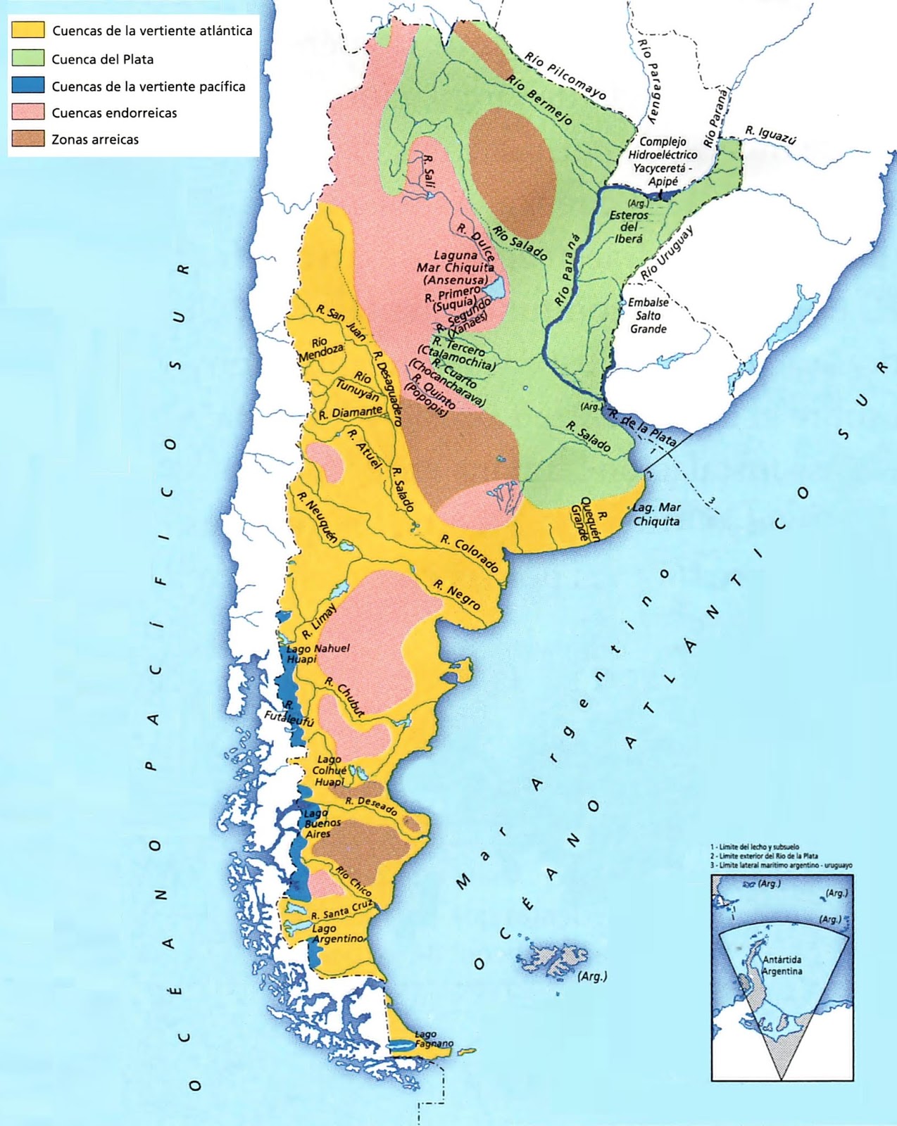 Recorriendo la geografía argentina: Mapas de interés