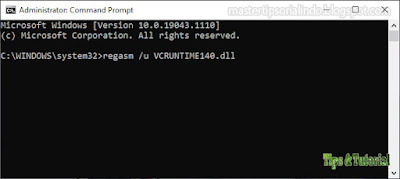 Apa itu RegAsm.exe dan Cara Unregister DLL Menggunakan RegAsm.exe - Mastertipsorialindo