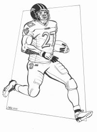 Peyton Manning Coloring Pages 2 ~ Coloring Pages