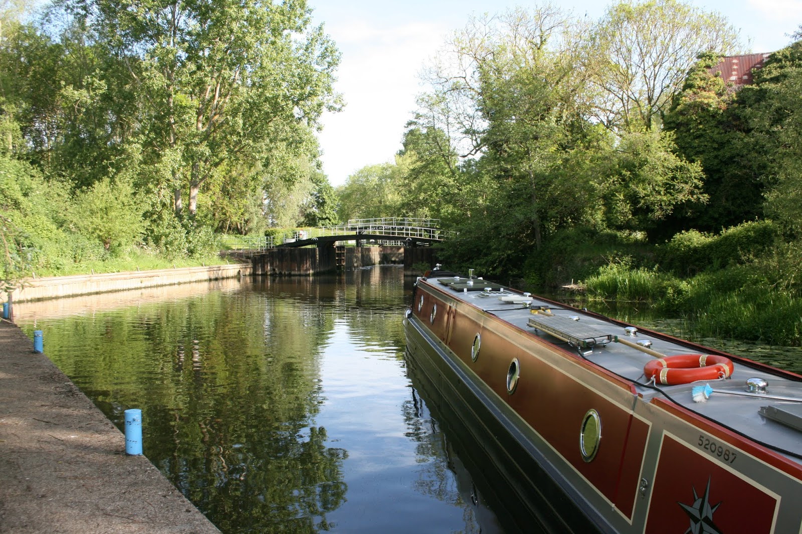 What a Lark!: George Billington (Offenham) Lock to Bidford