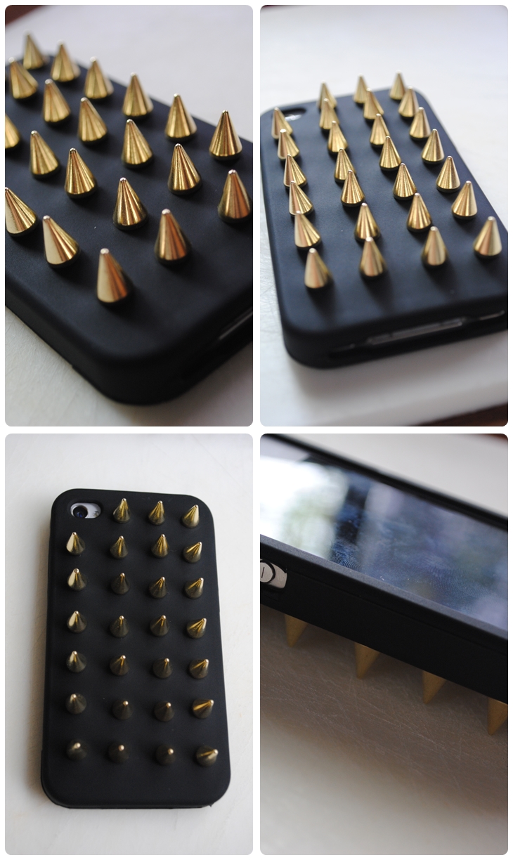Scissors Shoes and Spoons: DIY: Spike phone case
