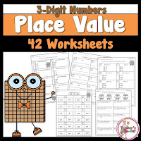 3 Digit Place Value Unit and Free Worksheets | Teacher's Take-Out