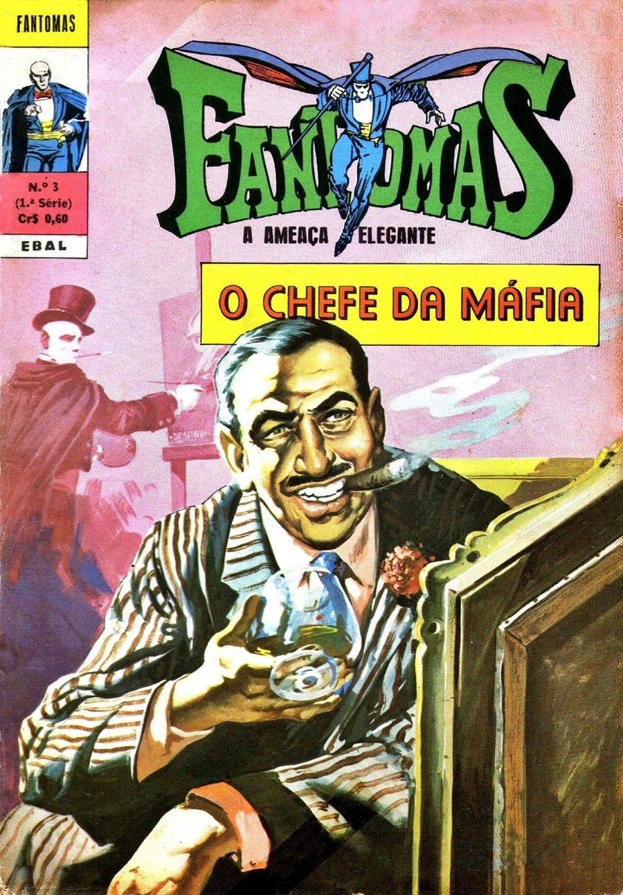 PR - GIBIS "Antigos": Fantomas - (1ª Série) - Nº 3 - Outubro 1970 - Ed ...