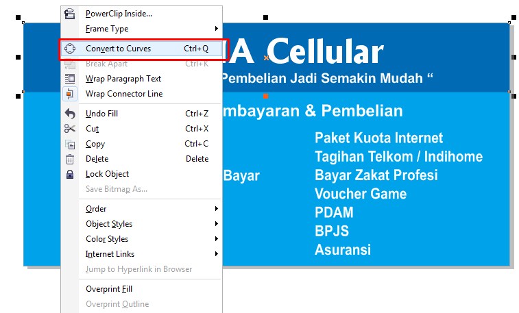20+ Desain Banner Konter Cdr Pics