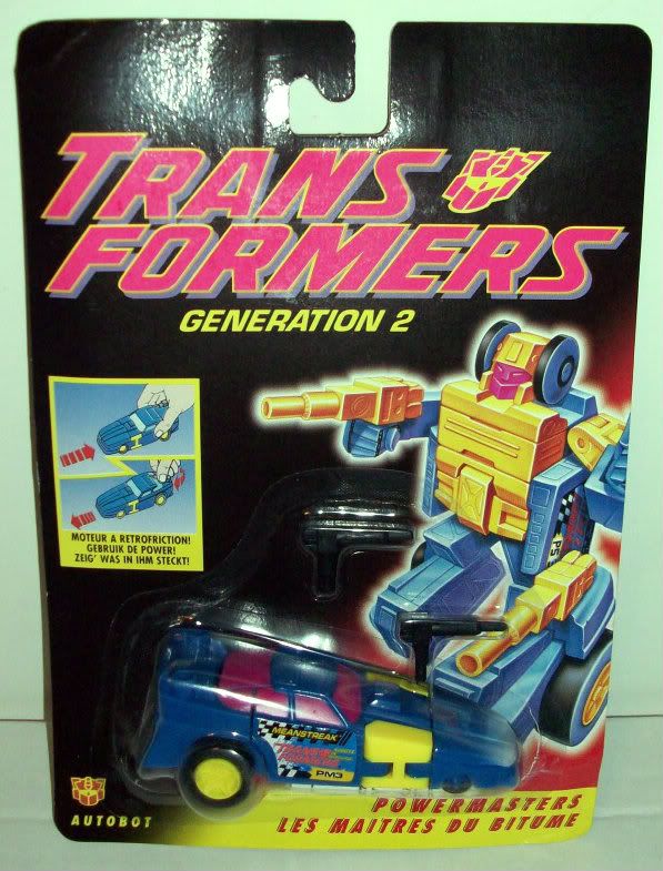 Random Toy Reviews: Transformers G2: Meanstreak (Power Master)